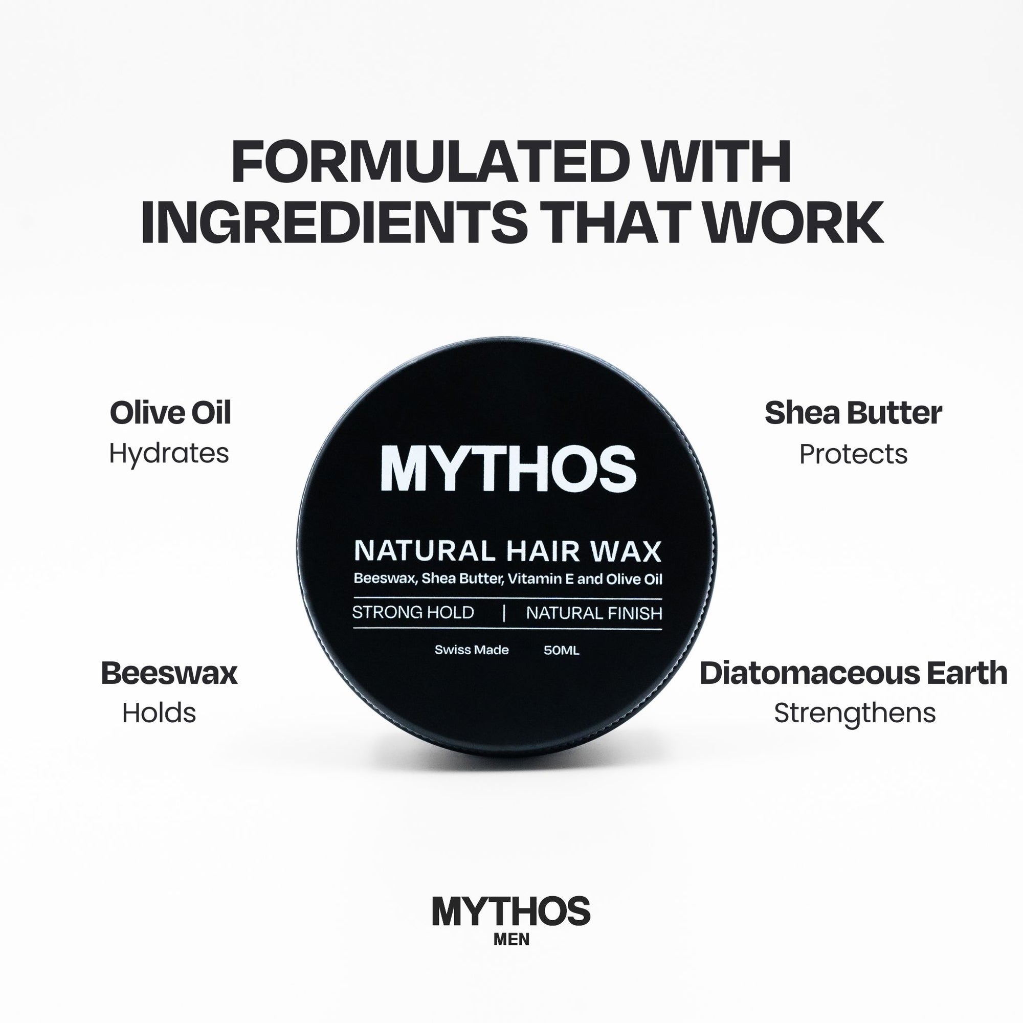 Natural Hair Wax – Mythos Men